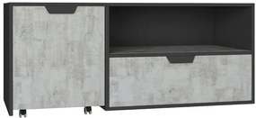 Meblar RTV stolek NANO NA10 Barva: Grafit/Enigma