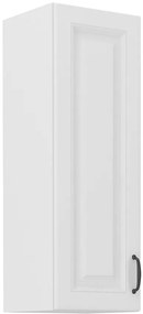 STL 30 cm skříňka horní jednodveřová STILO II (výška 90 cm) Barevné provedení STILO: Bílá / Bílá
