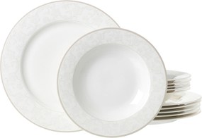 XXXLutz JÍDELNÍ SOUPRAVA Isabella 12dílné Ritzenhoff Breker - Jídelní servisy - 003417075201