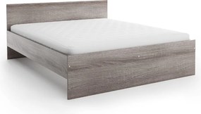 Postel ELISA 120 x 200 cm, dub lanýž Matrace: Matrace Coco Maxi 20 cm, Rošt: Bez roštu