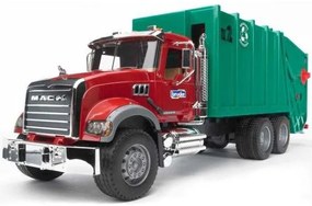 Bruder Nákladní auto MACK Granit popelář zelený
