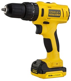 Stanley - 10,8V AKU vrtačka s příklepem, 2x aku 1,5 Ah Li-lon, nabíječka FMC021S2-QW