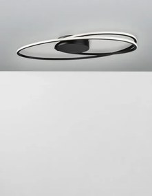 LED stropní svítidlo Viareggio 60 černé