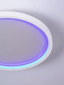 Moderní stropní svítidlo Chet RGB 39 s dálkovým ovládáním