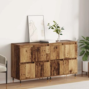 Úložná skříňka 2 ks Staré dřevo 60 x 35 x 70 cm 3394527