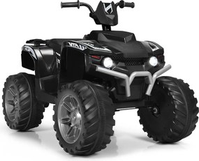 Costway 12 V elektrická dětská čtyřkolka s předním světlem Mini elektrická
