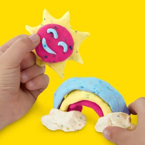 HASBRO PLAY-DOH Modelína kreativní sada 4 kelímky s konfetami 340g 14g1736