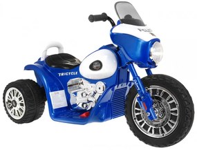 Tomido Dětská elektrická motorka Harley 6V modrá
