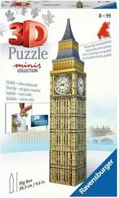 Ravensburger 3D Puzzle Mini budova - Big Ben / 54 dílů / 12 x 18 x 4 c