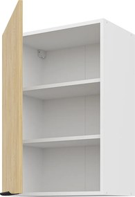 CREMONA bc | horní skříňka 50 G-72 1F policová | 50 cm | bílá/cremona