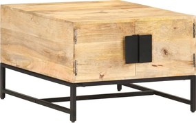 vidaXL Konferenční stolek 67 x 67 x 45 cm masivní mangovníkové dřevo [320375]