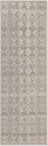 ELLE Decoration, Běhoun Perles 106184 White Cream z kolekce Elle, 80x240, béžová, ložnice