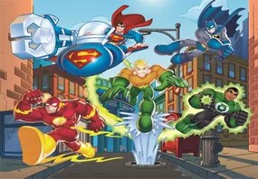 Clementoni PUZZLE DC Super Friends 4v1 / 20+60+100+180 dílků / od 6 le
