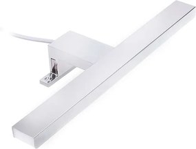 LED koupelnové osvětlení 3v1 WO827, 40 cm, stříbrná