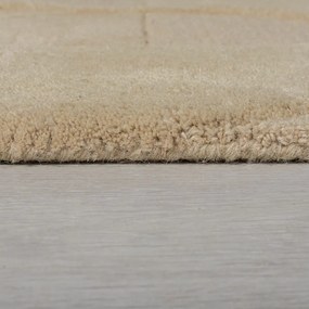 Flair Rugs, Kusový koberec Moderno Gigi Natural kruh, 160x160 (průměr) kruh, béžová, ložnice
