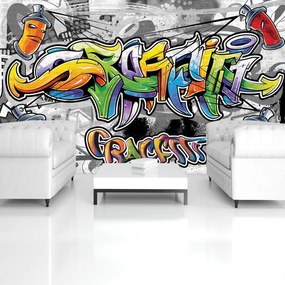 Fototapeta - Barevné Graffiti (152,5x104 cm)