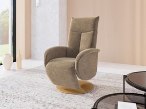 XXXLutz RELAXAČNÍ KŘESLO, textil, světle hnědá Sit & More - Online Only křesla & taburety - 0001440257J7