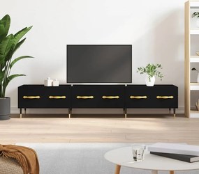 vidaXL TV skříňka 150 x 36 x 30 cm kompozitní dřevo [829138] Barva: Černá