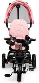 ECOTOYS Dětská tříkolka s rotačním sedátkem KIDS Pink