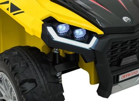 Elektrická čtyřkolka Quad Sport TX 4×4 žlutá