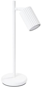Sollux SL.1548 - Stolní lampa KARBON 1xGU10/10W/230V bílá