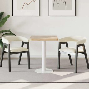 Bistro stolek světle hnědý 60 x 60 cm MDF 286429