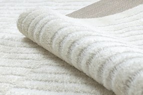 Dywany Łuszczów Kusový koberec Mode 8589 geometric cream ROZMĚR: 140x190