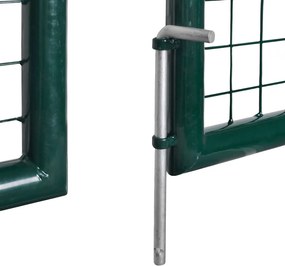 Dvoukřídlé plotové brány 300 x 150 cm práškově lakovaná ocel 142025