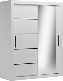 ADRK Furniture Posuvná skříň MOX 160 ADRK-SW-MOX-160-W