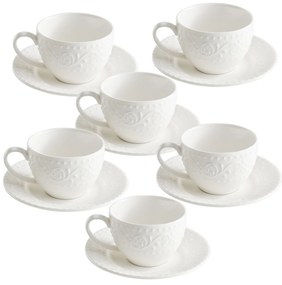 La Porcellana Bianca Sada 6 ks porcelánových šálků na kávu Sognante 100 ml