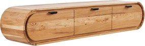 Designový závěsný TV stolek Callison 160 cm akácie