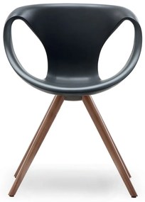 TONON - Židle UP SOFT TOUCH s celodřevěnou podnoží