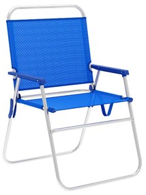 Skládací židle Marbueno, Modrá 52 x 80 x 56 cm