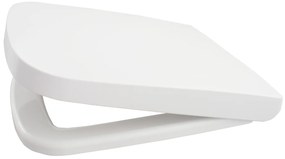 Gamma Viana, toaletní WC deska s pomalým zavíráním, duroplast, EasyClean, bílá lesklá, GMA-D6