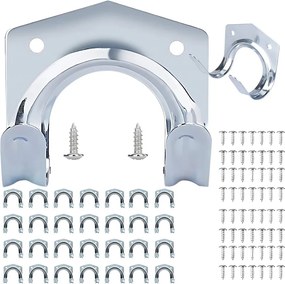 Verk Group Nástěnné háčky na nářadí 20ks kovová sada se šrouby