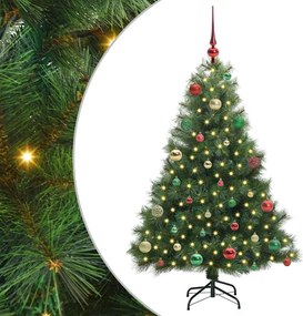 Umělý vánoční stromeček s stojanem Zelená 150 cm PE a PVC 3397778