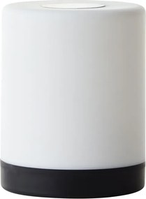 Brilliant G40955/06  AKU stolní lampa ARO RGB černý lem USB-A, IP44