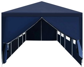 vidaXL Marketos Zahradní party stan 3x12 m modrý