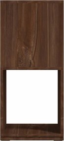 Otočná skříňka hnědý dub 34,5x34,5x75,5 cm kompozitní dřevo 339563