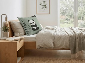Povlak na polštář z mikrovlákna PANDA RELAX 45x45 cm, mentolový