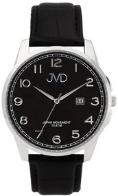 Pánské luxusní vodotěsné náramkové hodinky JVD J1112.3 na koženém pásku