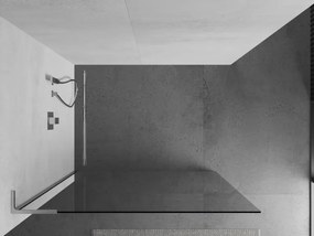 Mexen Kioto L, sprchová zástěna Walk-In 65 x 200 cm, 8mm čiré sklo, chromový profil, 800-065-103-01-00