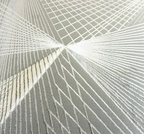 BE Koberec Allianz 6305 GREY - šedý obdélníkový Rozměr: 60x100 cm