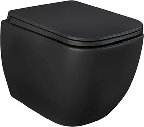RAK Ceramics Metropolitan Závěsné WC, 34,5 × 34 × 52,5 cm, bez splachovacího kruhu