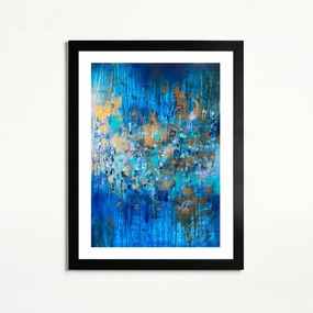 Kati Papp Zemková | Štyri hmloviny Rám: Černý, Velikost: 30 x 20 cm