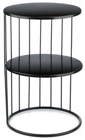 Odkládací stolek Kobus černý