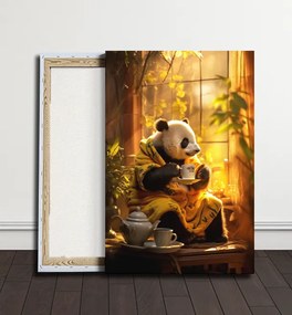 Obraz - Čajová společnost s pandou