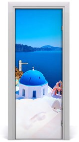 Fototapeta samolepící na dveře Santorini Řecko 75x205 cm