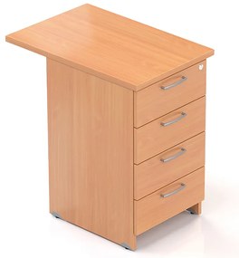 Kontejner Visio 70 x 47 cm - 4 zásuvky, buk