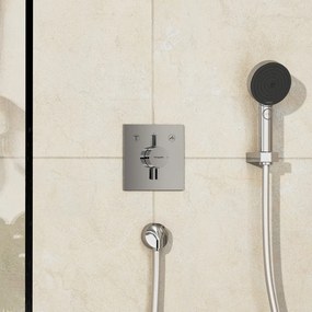 Hansgrohe DuoTurn E - Baterie pod omítku pro 2 spotřebiče, chrom 75417000